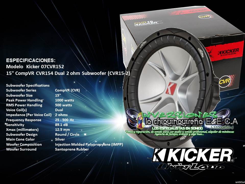 TEAM LA CHIQUINQUIREÑA Car Audio (SoundCars) PAGINA OFICIAL: CAJA TURBO ...