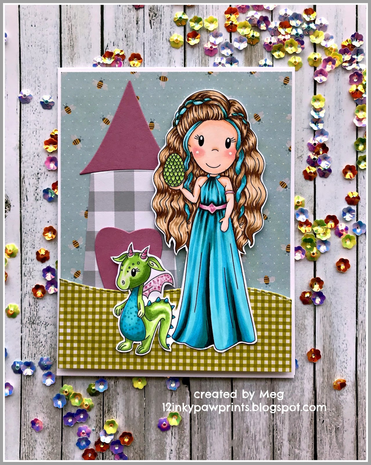 Princess Ellie with Dragon