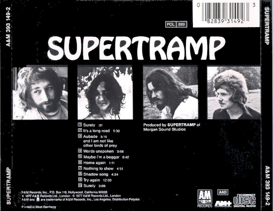 Supertramp - Discografía - DISCOGRAFIAS COMPLETAS KIKO