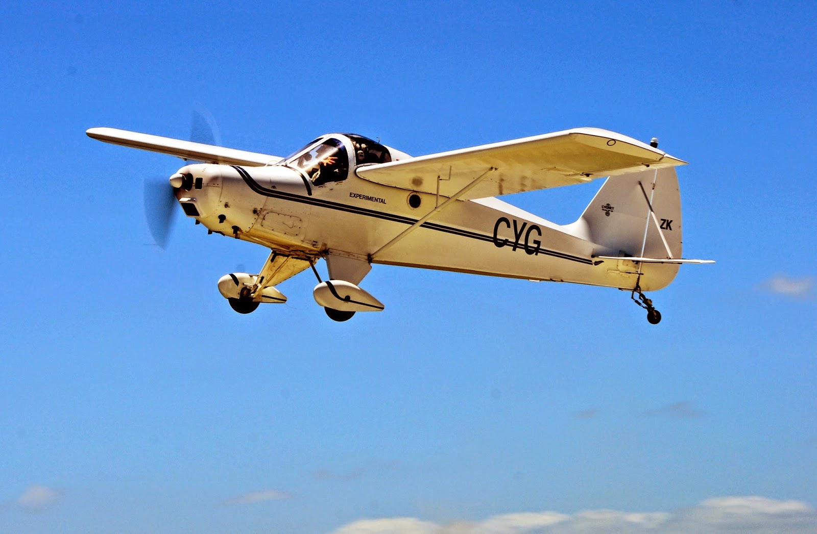 NZ Civil Aircraft: Cygnet ZK-CYG
