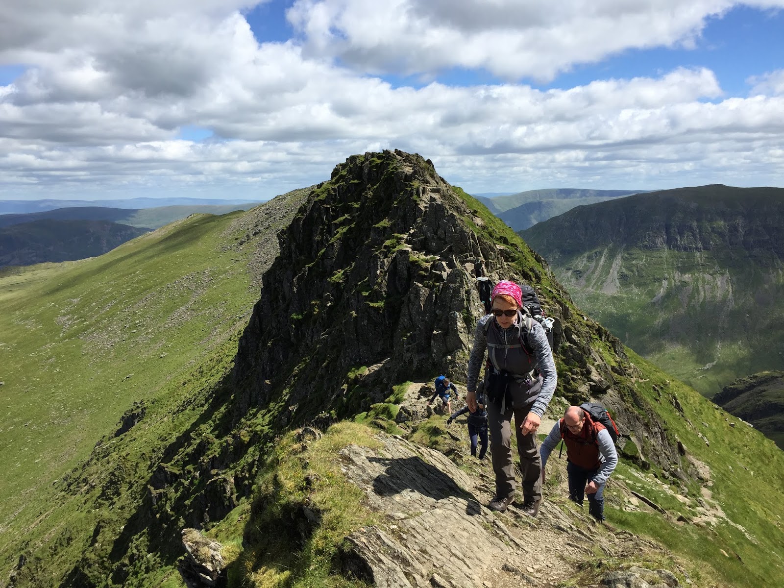 TeamWalking - Hill Skills & Outdoor Adventures: Helvellyn via Striding ...