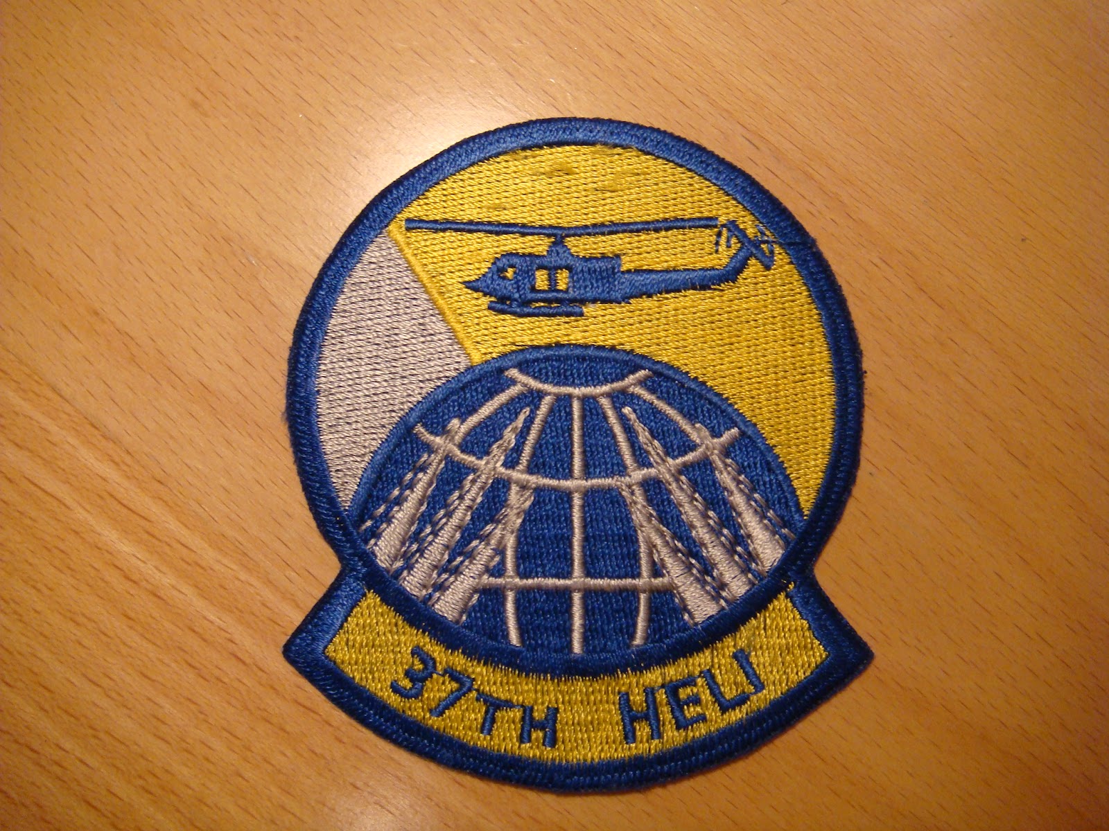 THE USAF RESCUE COLLECTION: USAF 37th Helicopter Squadron Patch