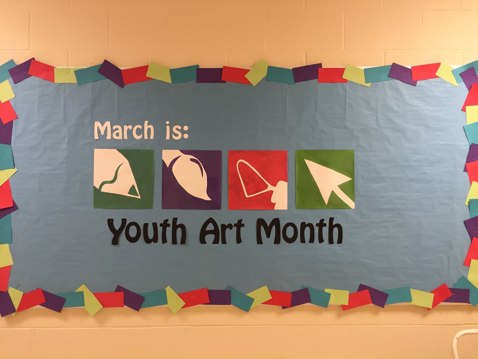 Creativity in Connecticut: Youth Art Month Bulletin Boards