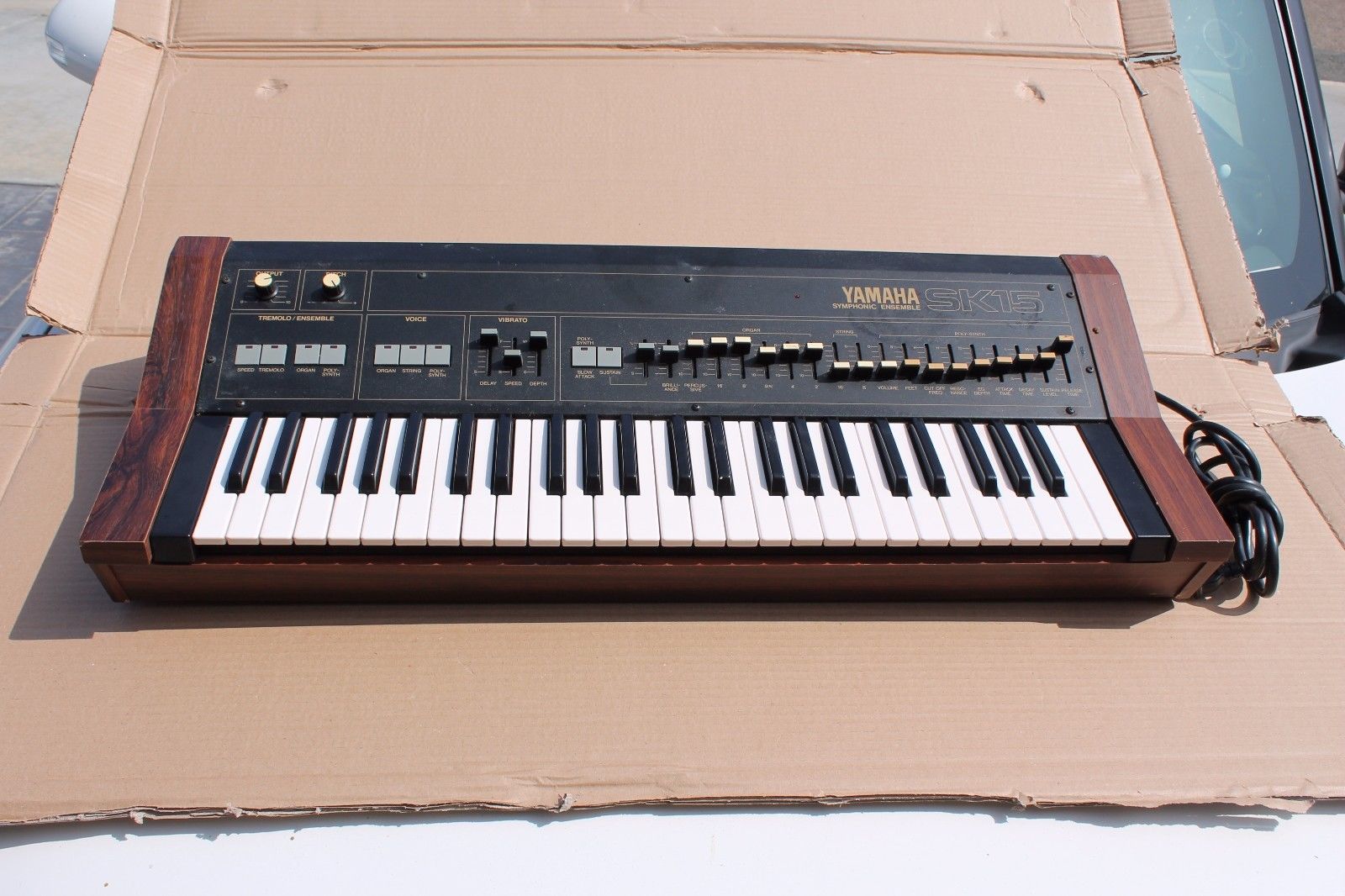 MATRIXSYNTH: YAMAHA SK15 SYNTHESIZER KEYBOARD SN 1762