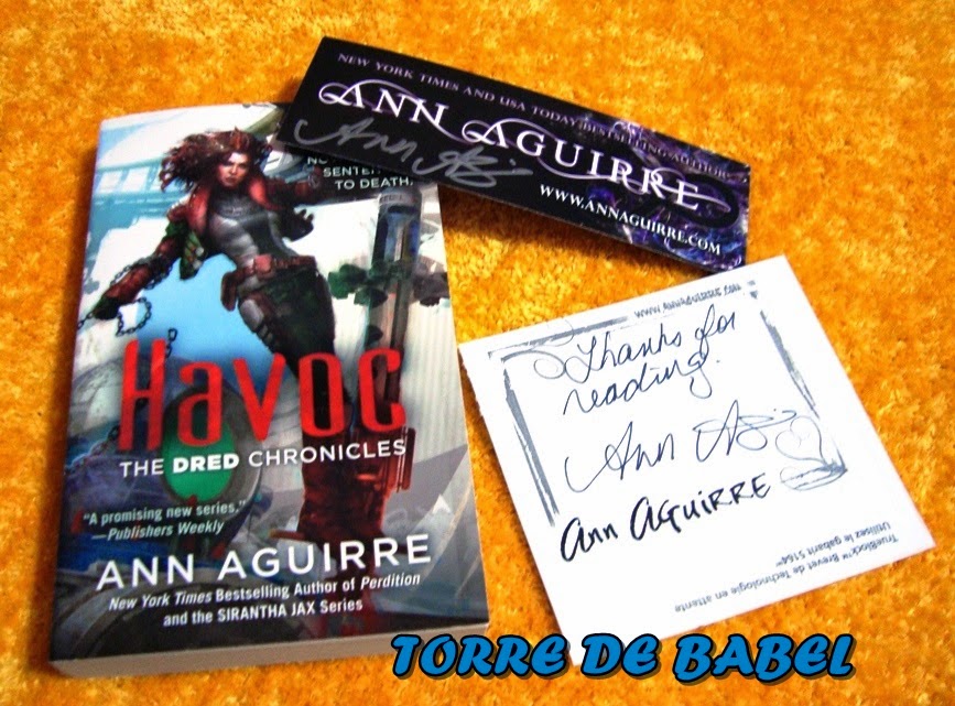 TORRE DE BABEL: ¿Habéis leído algo de Ann Aguirre?