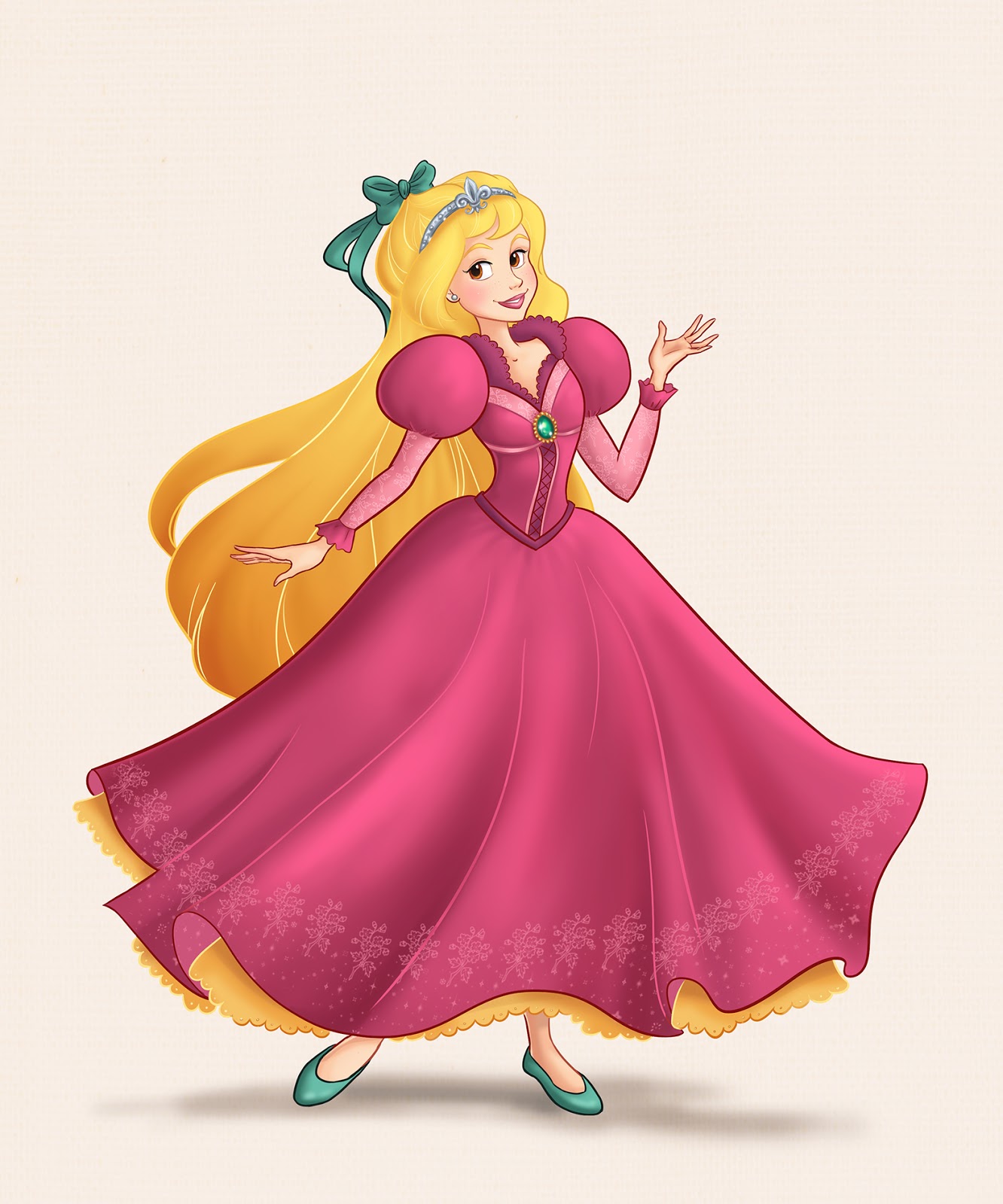 Carolina Tyran - Art & Ilustration-: Finished new princesses' poses