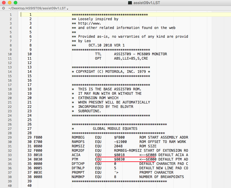 SBC6809をつくる: SBC6809+IOでASSIST09が走る