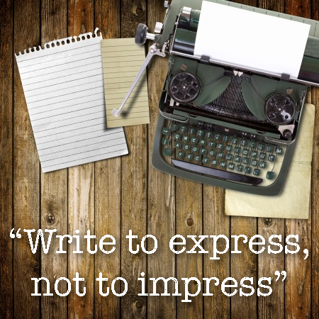 Fire Star Press: Write to Express, Not to Impress
