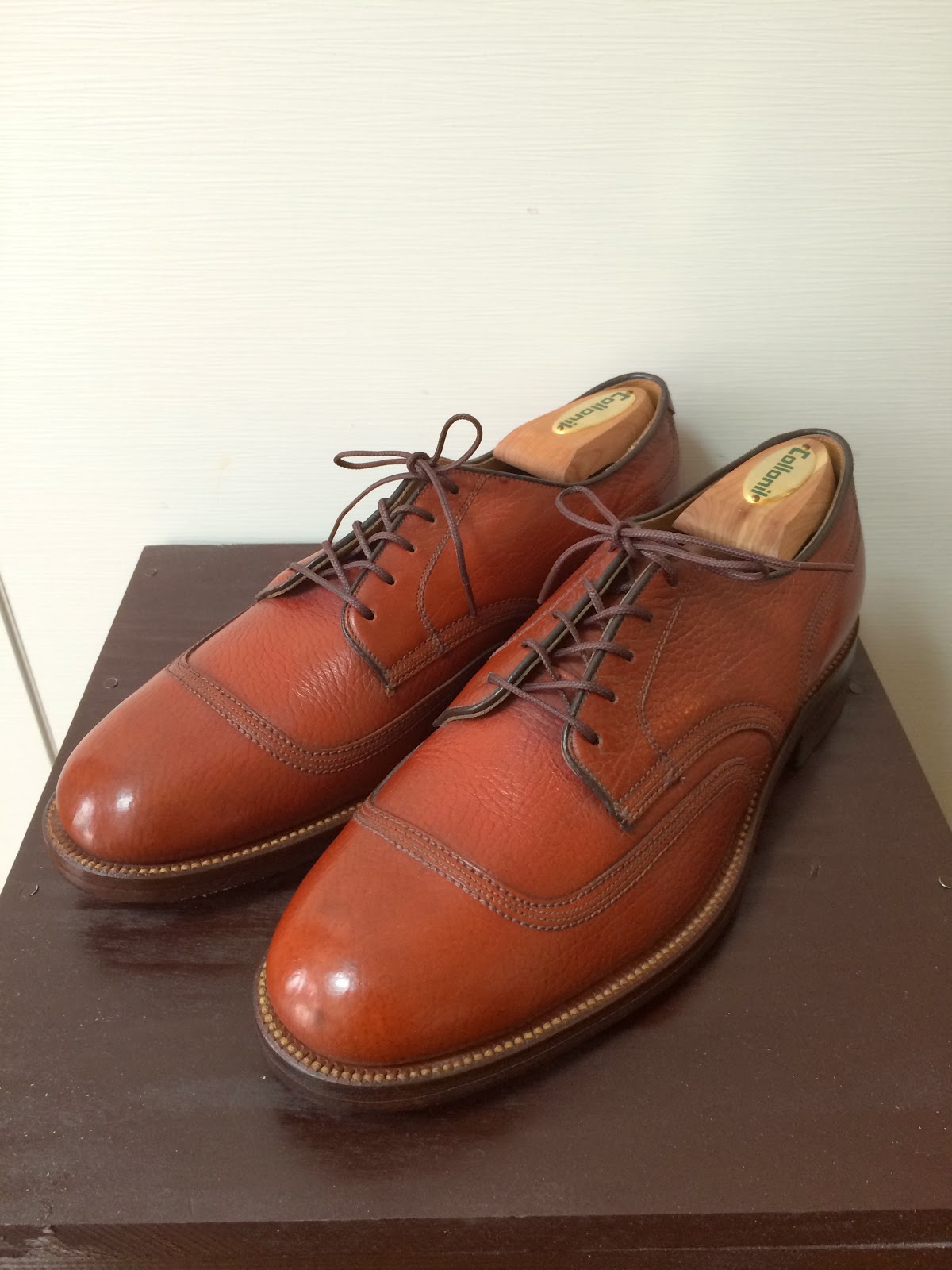 持ってる靴23（A.S.BECK 変形？Uチップ） | かやメモ