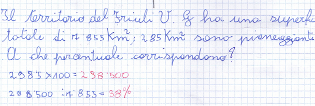 didattica matematica scuola primaria: Le percentuali - classe quinta