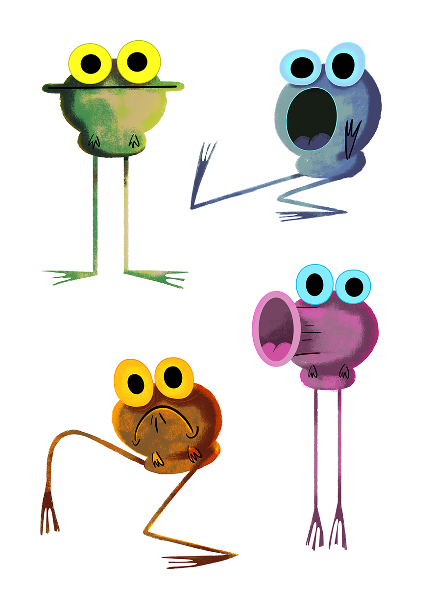 VISUAL PHOOEY!: IT'S A GROOVY WORLD, ALFREDO!!! - CHARACTER DESIGNS!