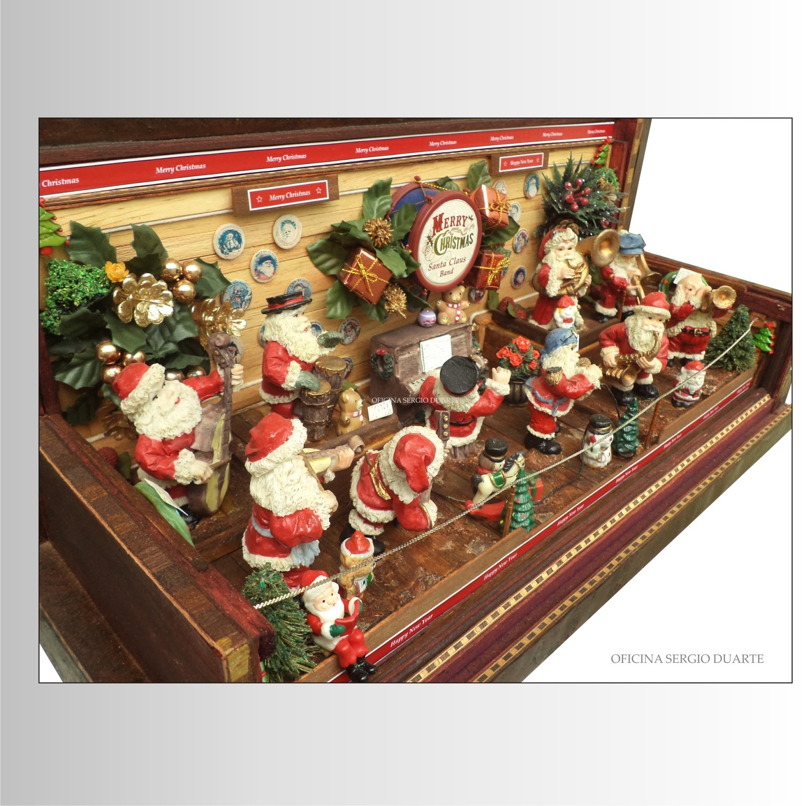 OFICINA SERGIO DUARTE: DIORAMAS e QUADROS