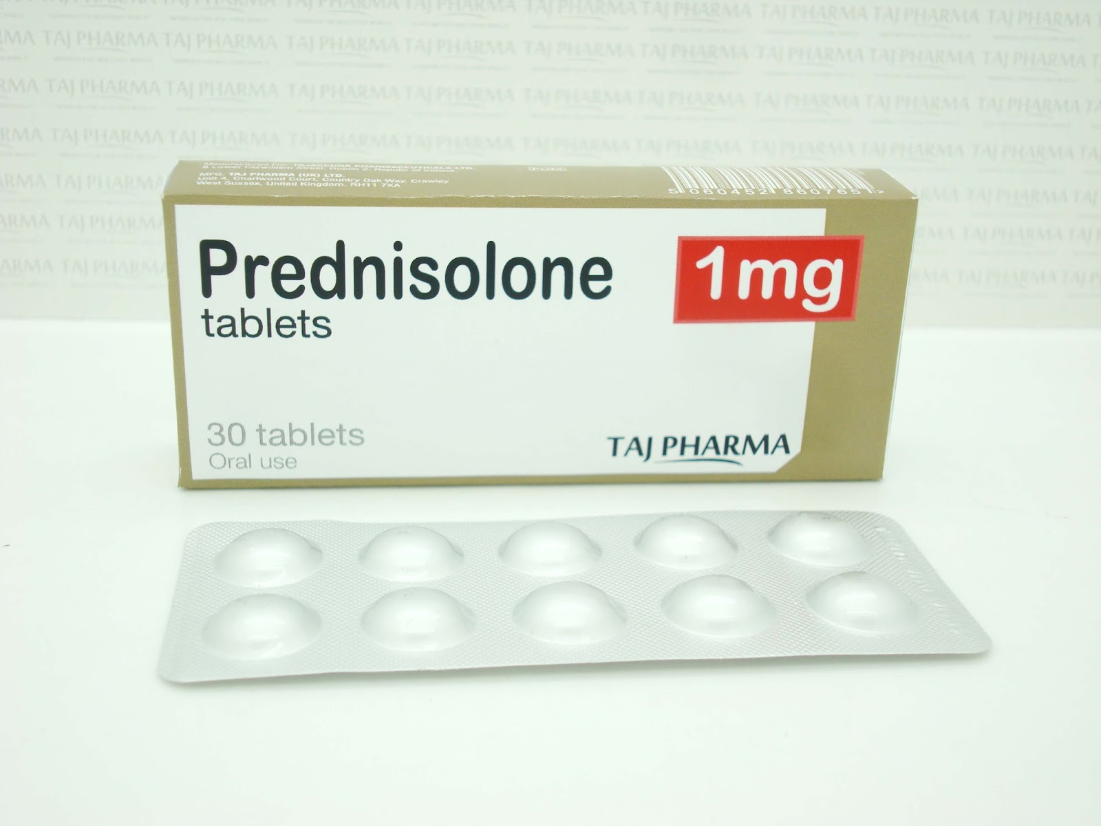 Prednisolone 1mg tablets