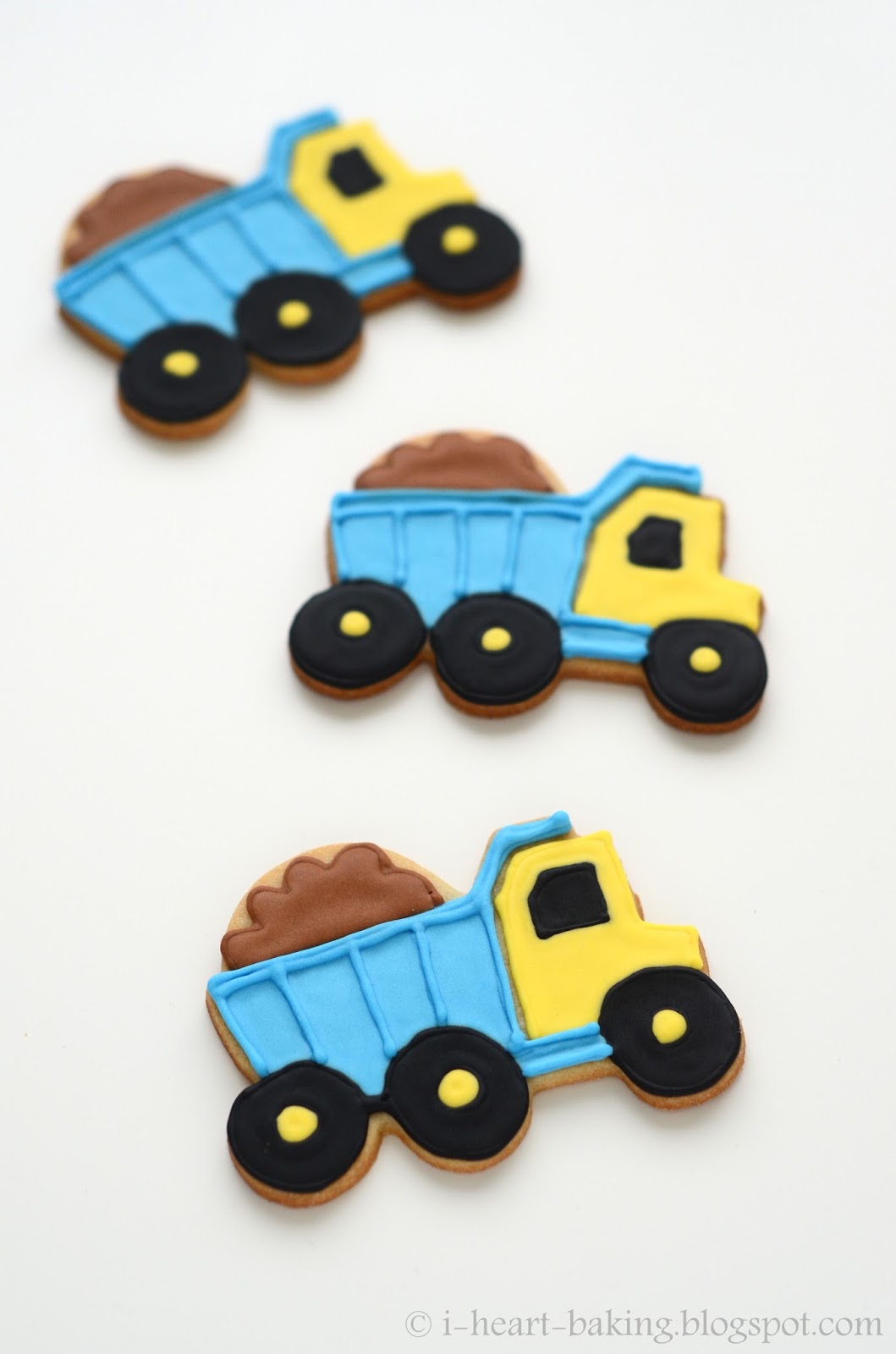i heart baking!: dump truck cookies