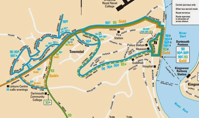 Great British Bus Routes.com: 3: Plymouth - Dartmouth