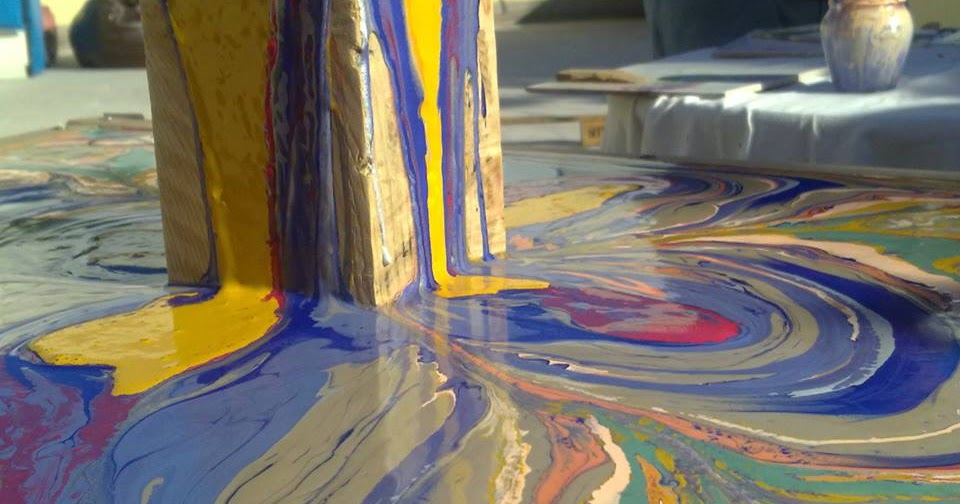 This Is Modern Art: Tall painting - experimental art