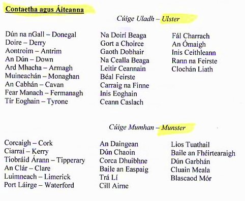 Study Notes By Kaz: Irish Vocab & Paper 1: OL