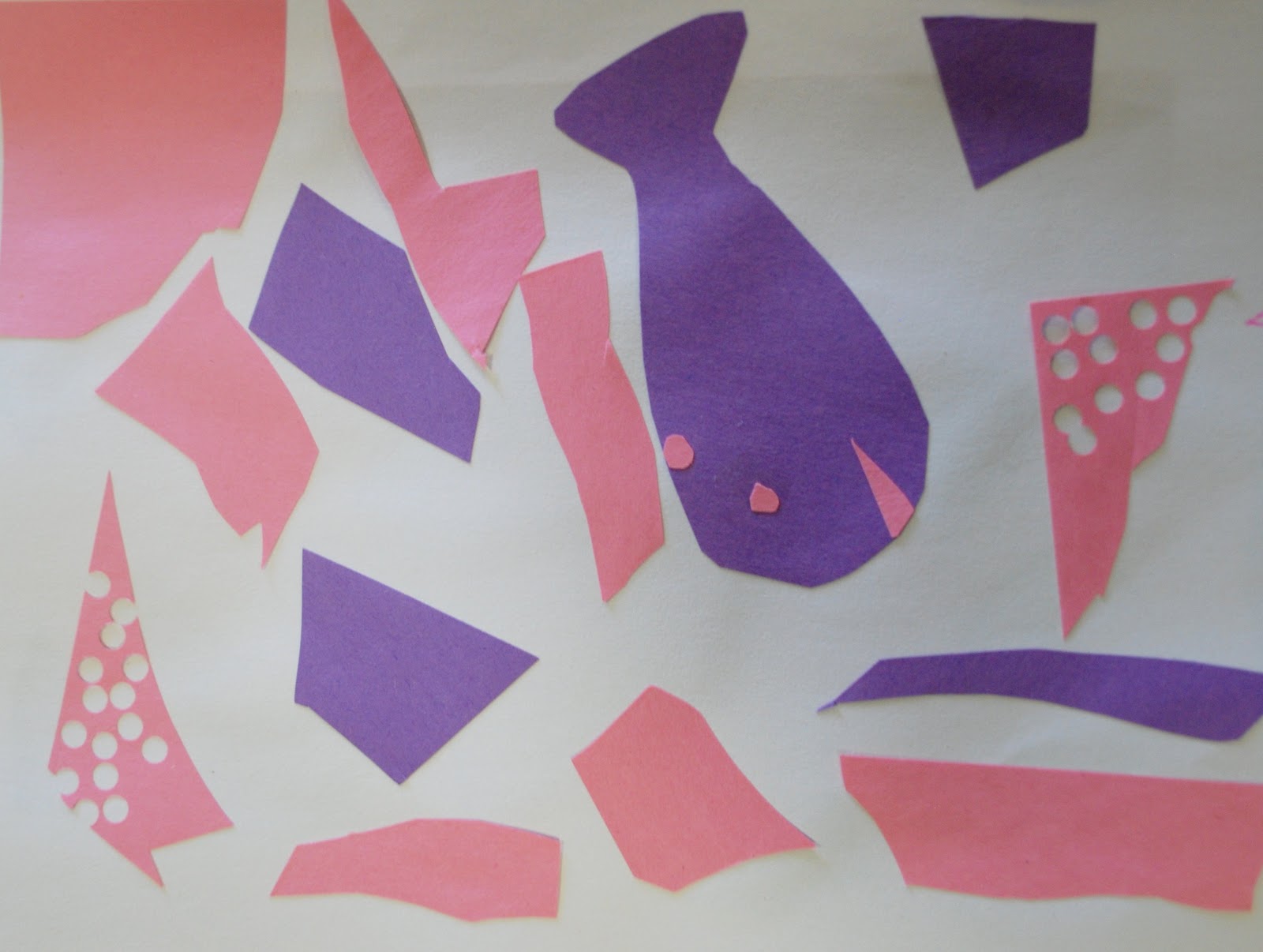 Art With Aubrey: Henri Matisse- drawing with scissors