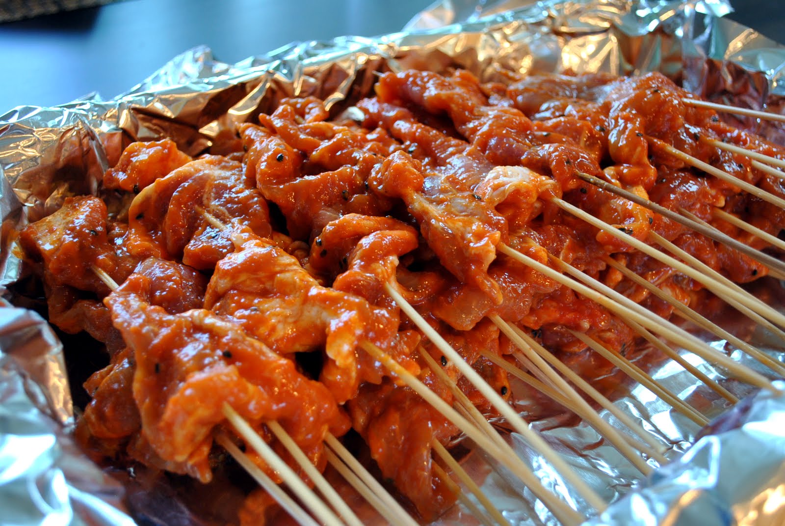 I Just Love My Apron: Asian Grilled Pork Skewer