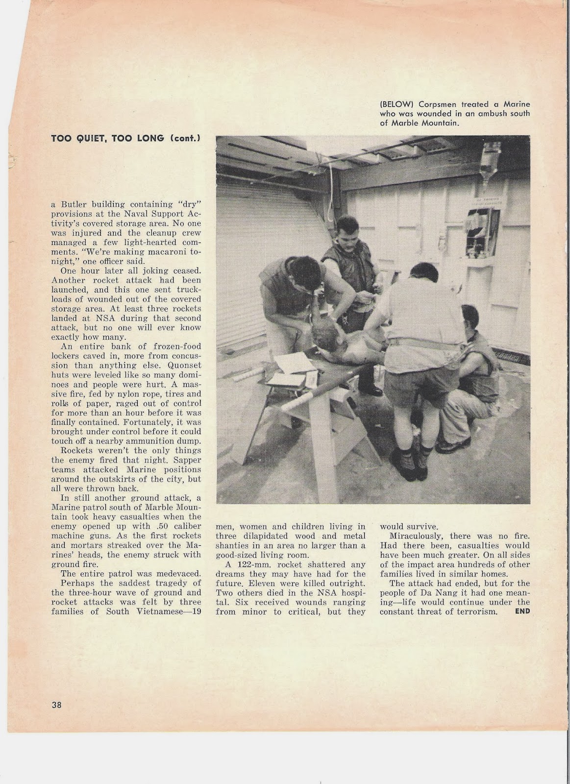 Remembering Vietnam: Rocket Attack Da Nang Sept 1969