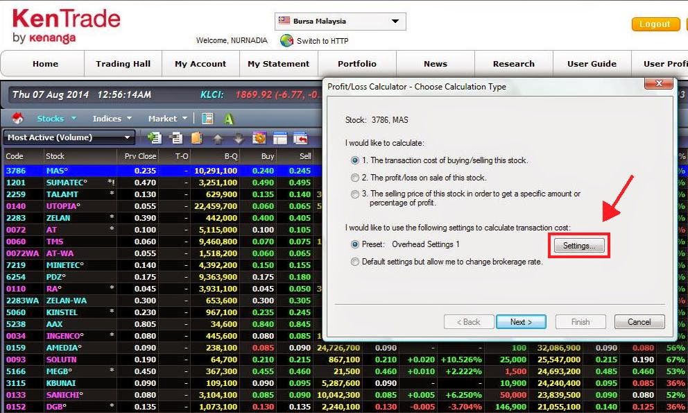 BICARA PELABURAN: MENGIRA BROKERAGE PEMBELIAN SAHAM