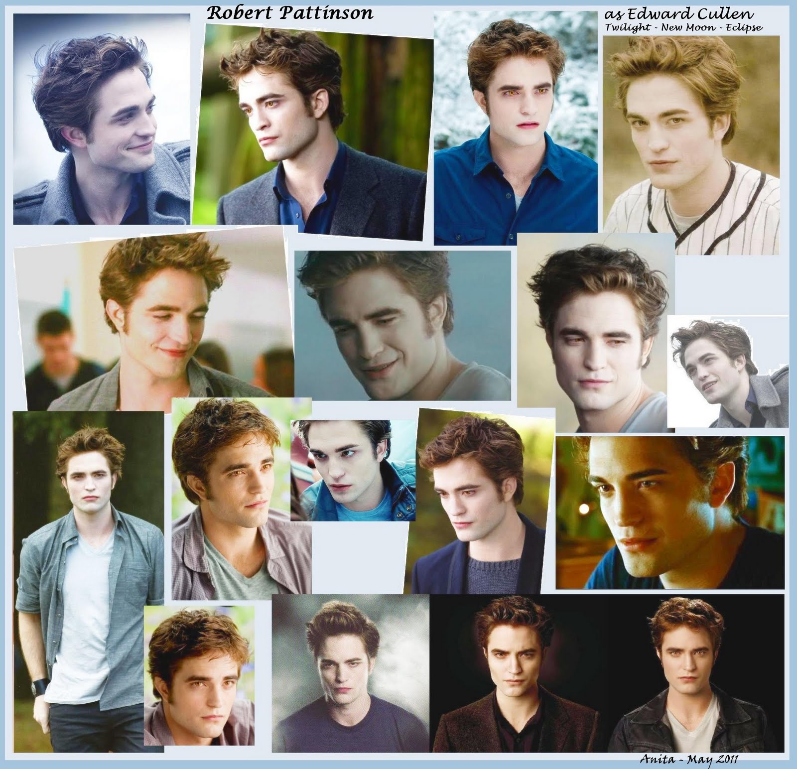 ROBSTENsessed -BilingualBlog: COLLAGE ROBWARD : BEAUTIFULLY EDWARD CULLEN