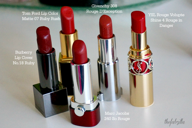 Reds That Turn Heads :: My Top 5 Red Lipsticks - thefabzilla