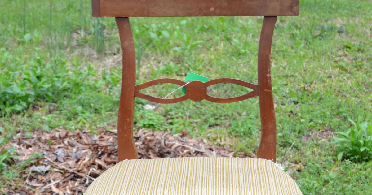 Rustic Owl Treasures: Blue Buffalo Check Chair