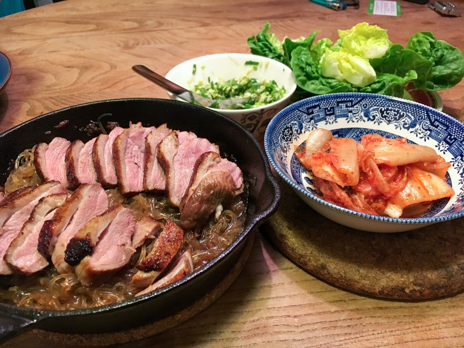 Hollow Legs: Weeknight-Friendly Duck Ssam