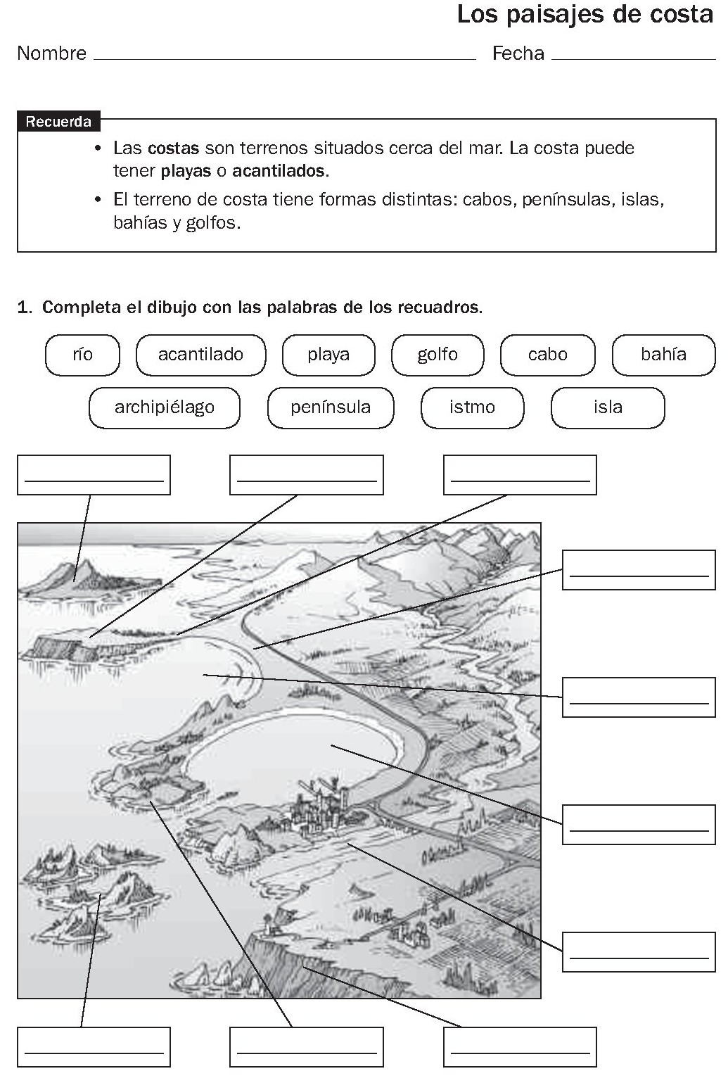Educ@lmería: Unidad 2: El Relieve y el agua en el paisaje