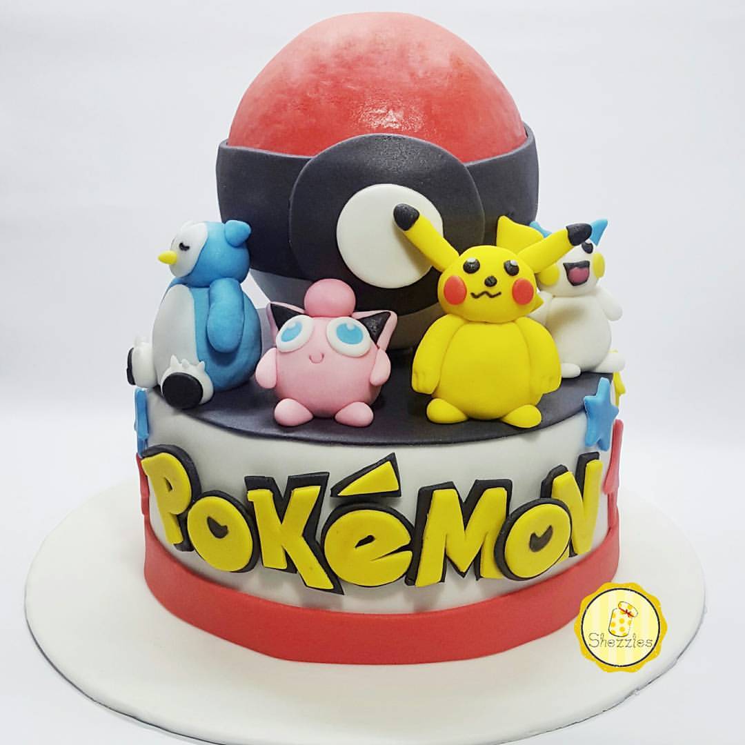 SHEZZLES | Cakes and Pastries: Pokemon Cake