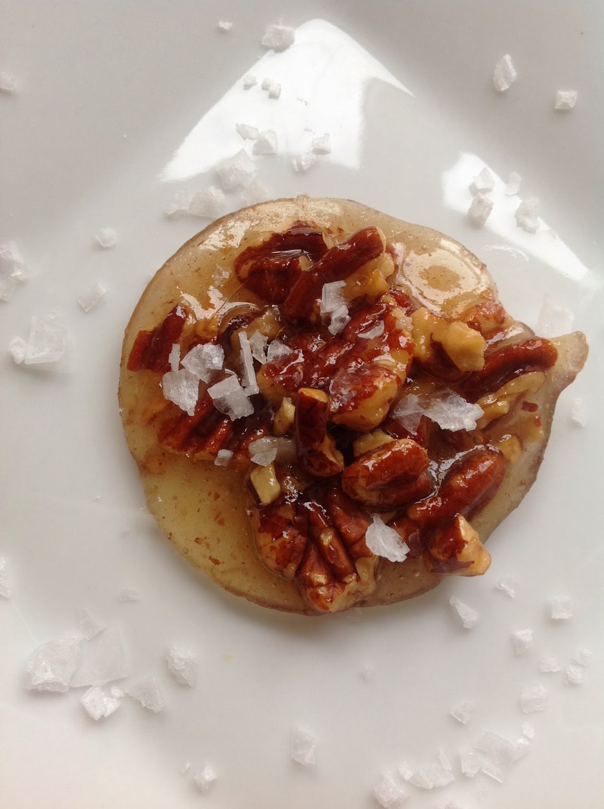 A Couple in the Kitchen: Christmas Countdown: Pecan Sea-Salt Drops