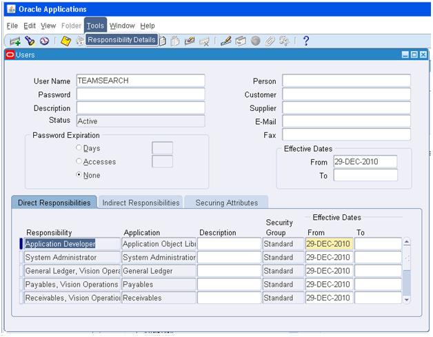 Oracle ERP World: Forms Personalization in Oracle Apps R12 Example: Zoom Functionality