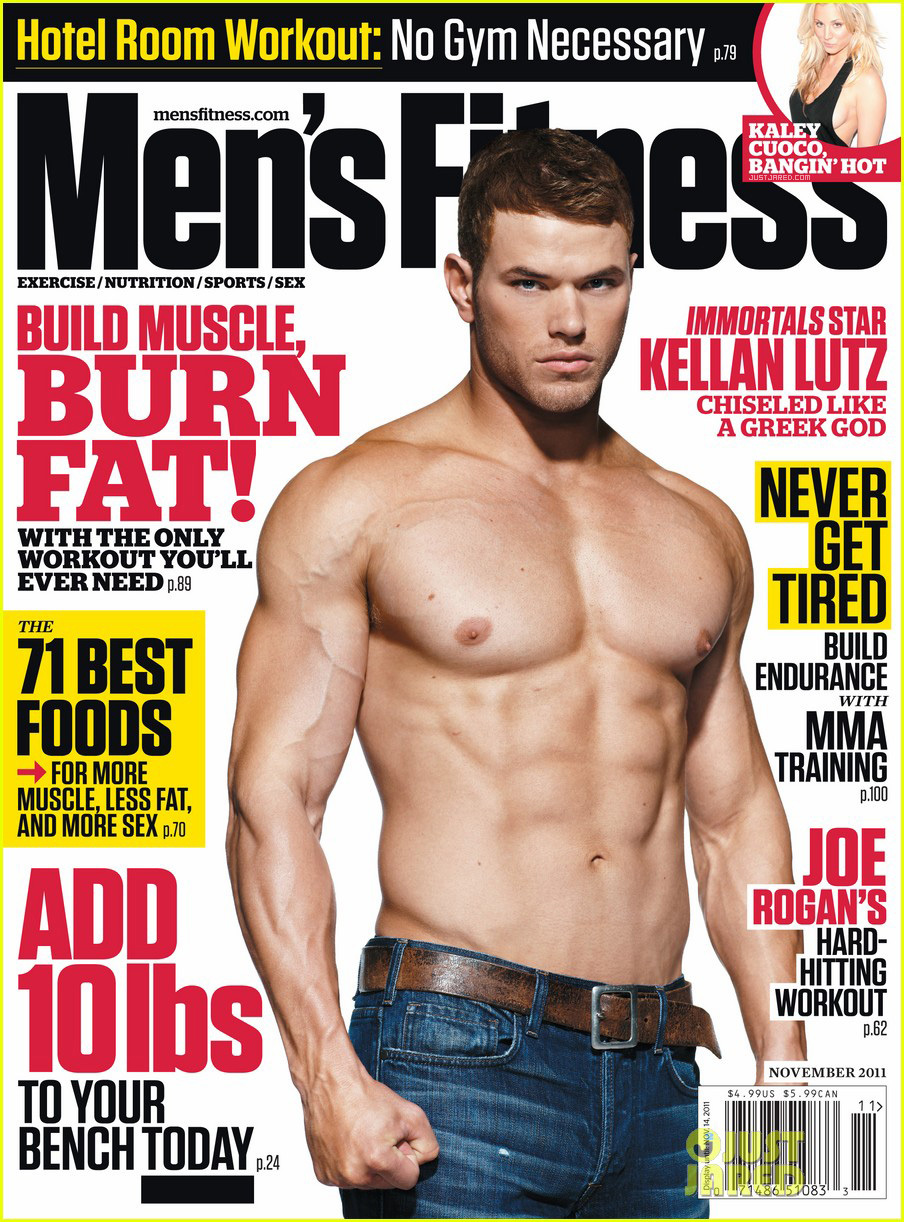 Shirtless Gazing Kellan Lutz