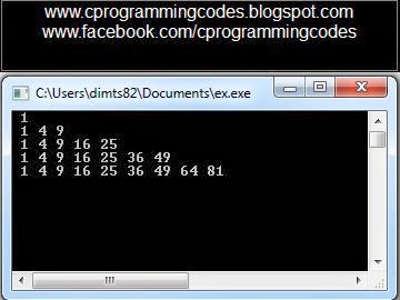 C Programming | Computer | Ms-Excel: Square Number Triangle
