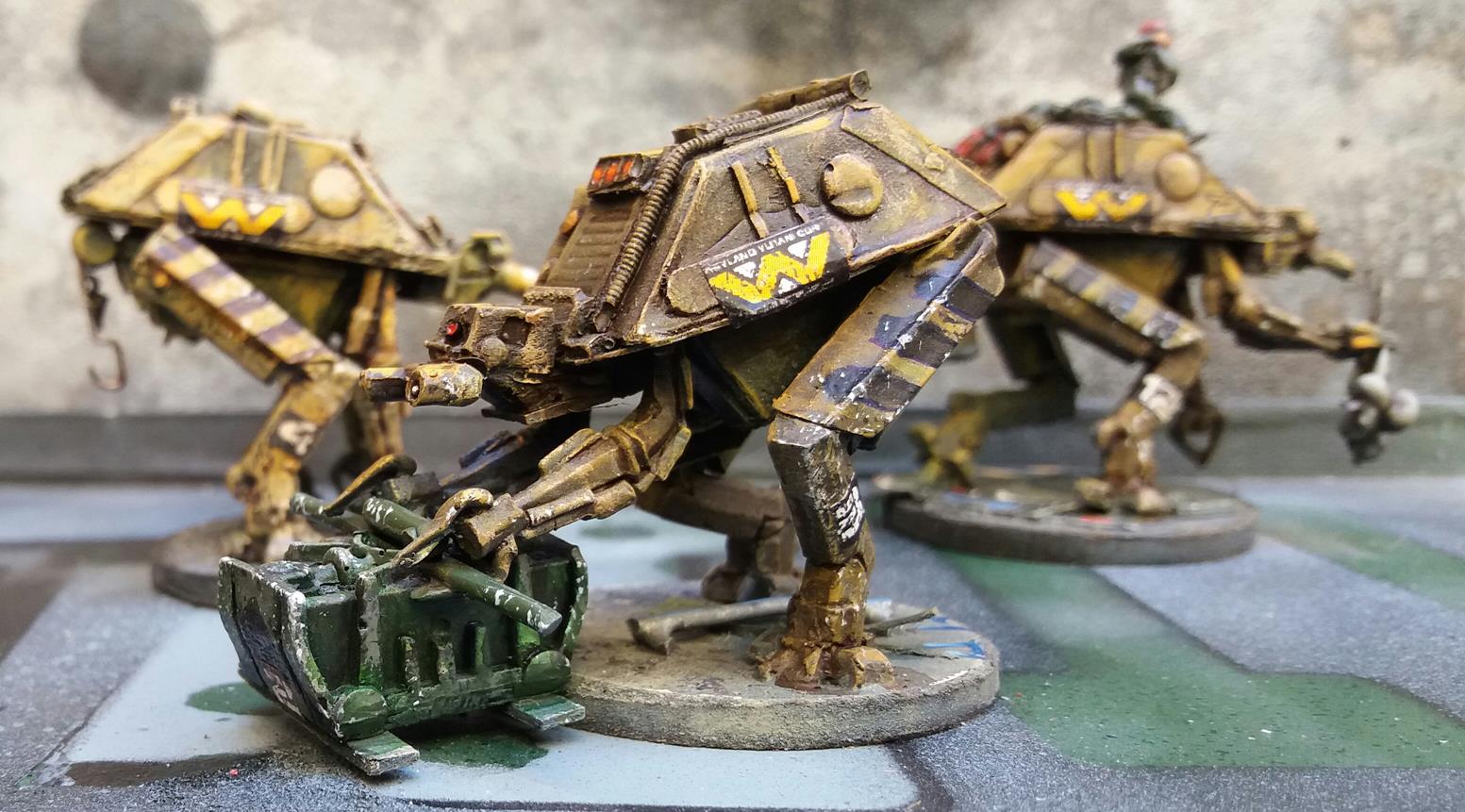 More 15mm Hunchback Mechs Scratchbuilds | Lead Adventure Forum