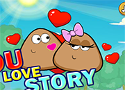 Pou Love Story | juegos de besos - chicas amor jugar online