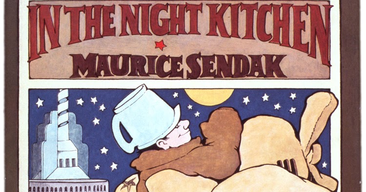We read it like this: In the Night Kitchen: Stir it! Scrape it! Make it ...