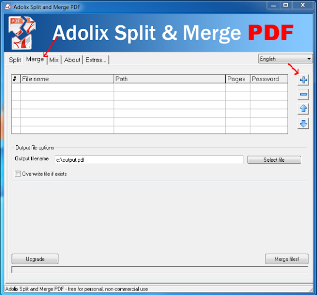 Cách sử dụng phần mềm Adolix Split Merge PDF cắt ghép file pdf