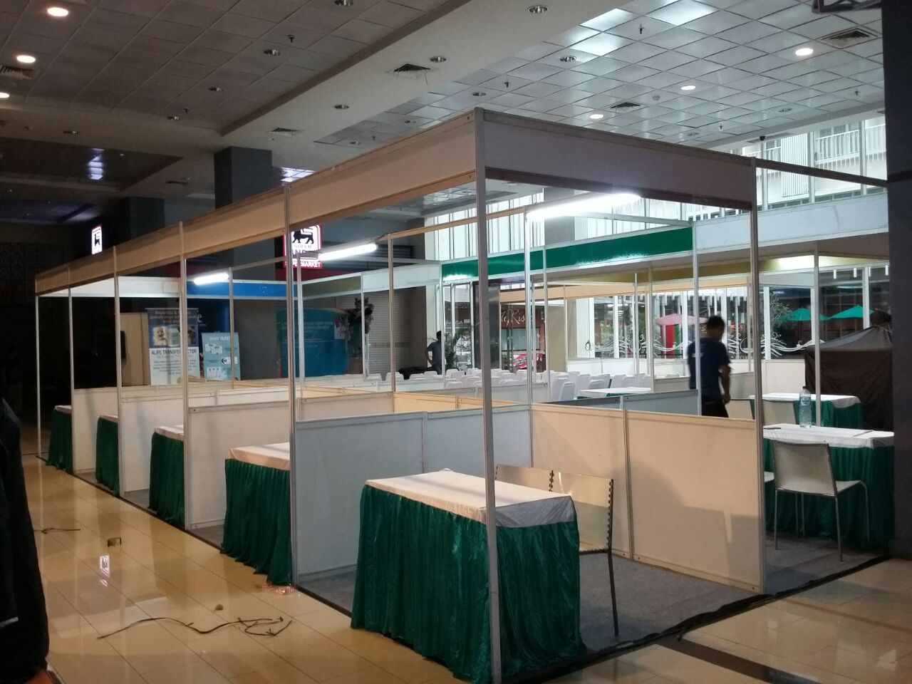 jual partisi pameran,stand,booth,exhibition : Pemasangan stand pameran ...