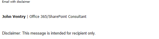 Add Email Disclaimer Office 365 add-email-disclaimer-office-365