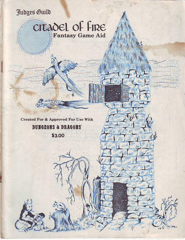 Quag Keep: Judges Guild - Citadel of Fire (First Printing)