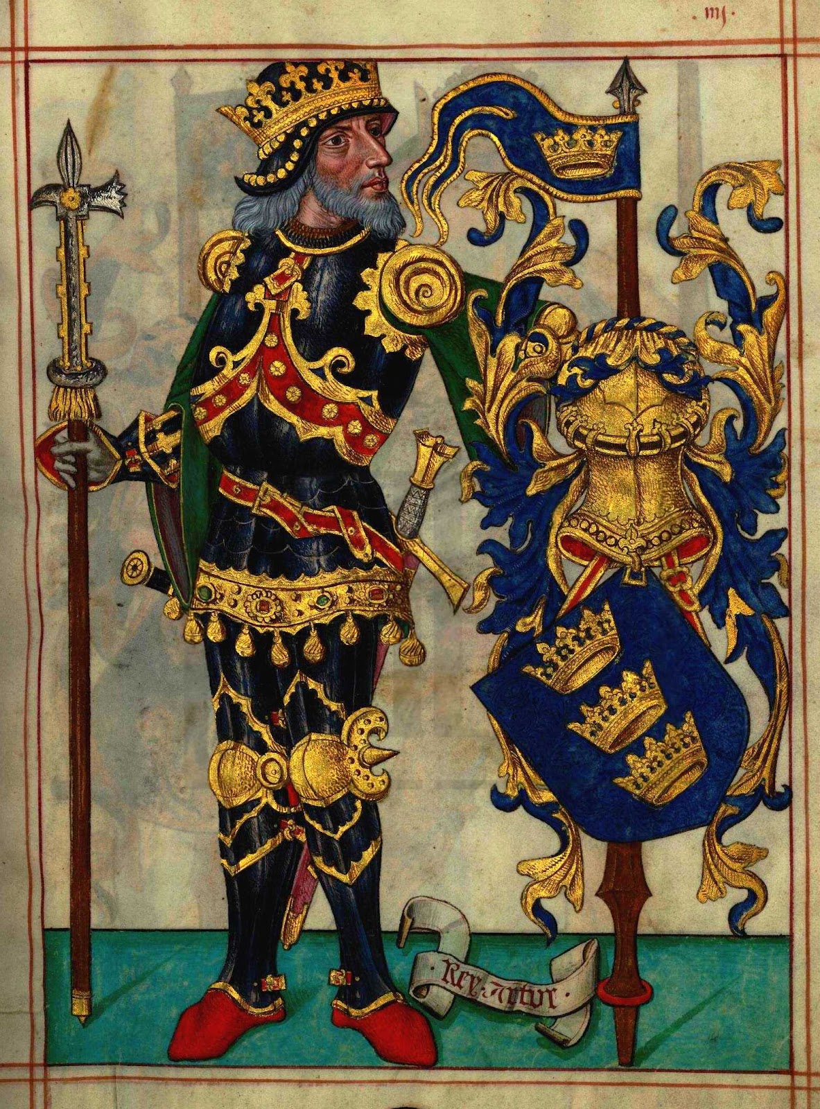 Héraldique européenne... le blog: Les Neuf Preux, un idéal de ...