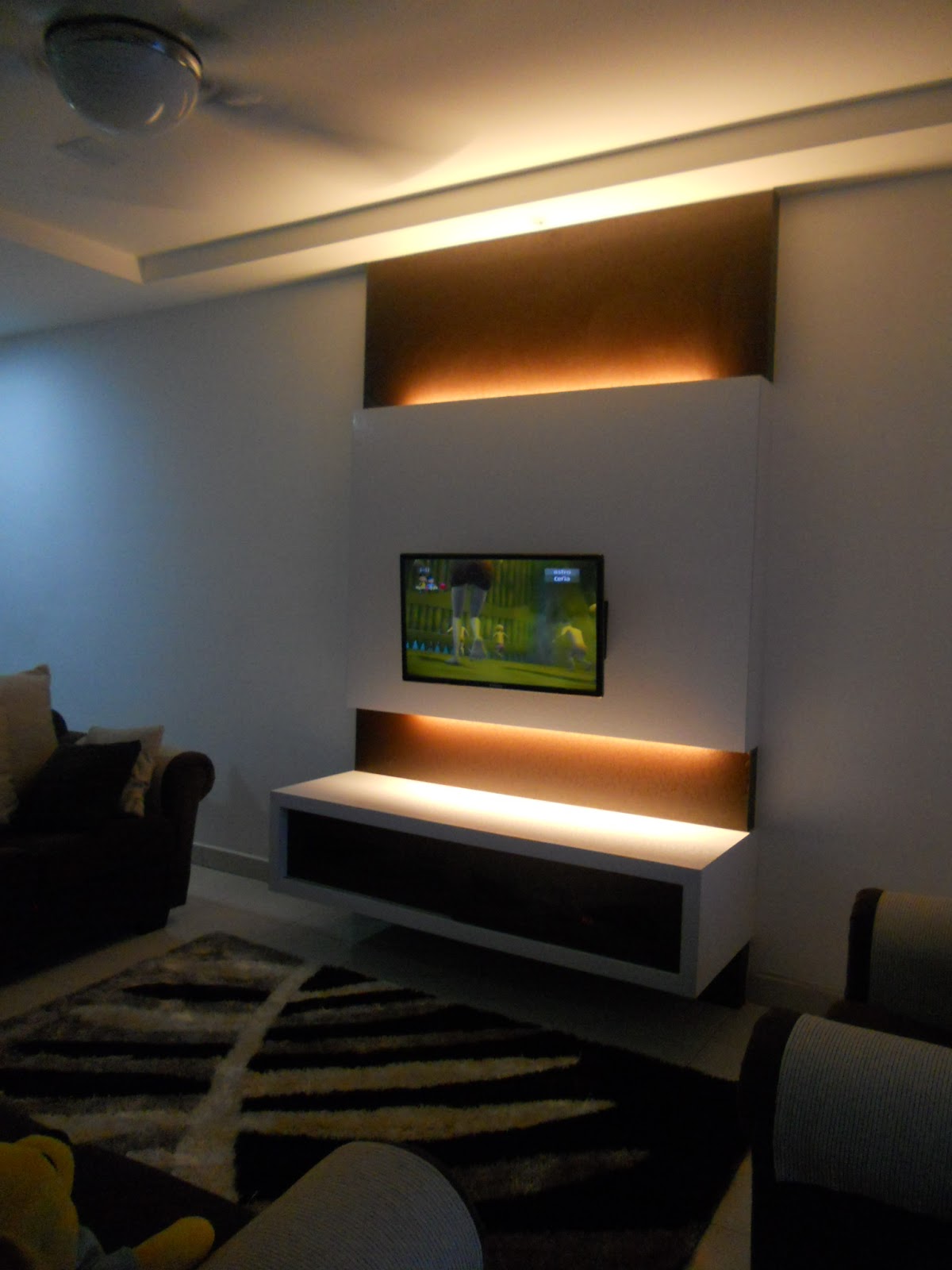 It's My LiFe: kos pasang tv panel/tv console/tv kabinet pasang siap ...