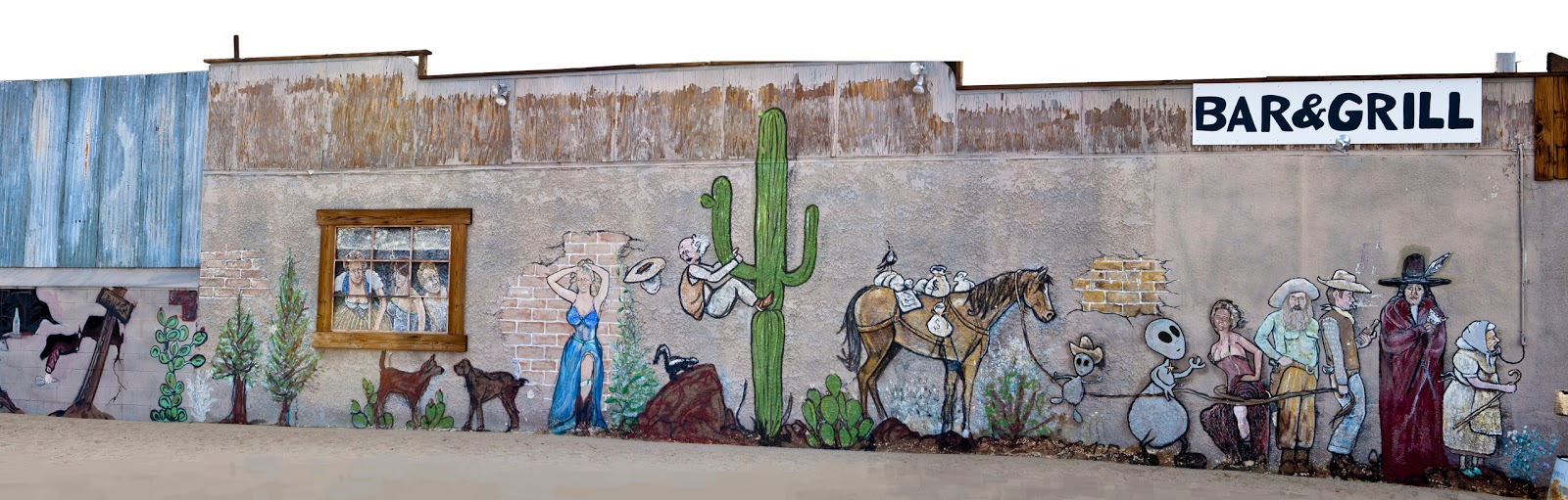 Spare Parts and Pics: Joshua Tree Saloon Mural