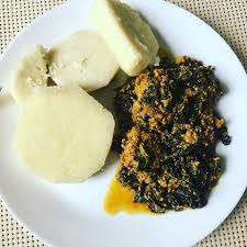 Posh and priceless: Yam and palava sauce