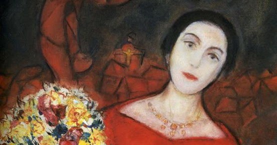 Art Blog Marc Chagall Portrait Of Vava 1953