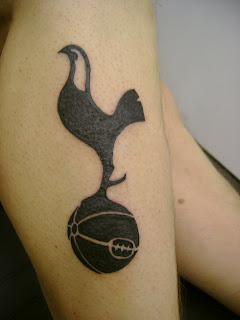Geek4Life: New Tattoo - GLORY GLORY TOTTENHAM HOTSPUR!