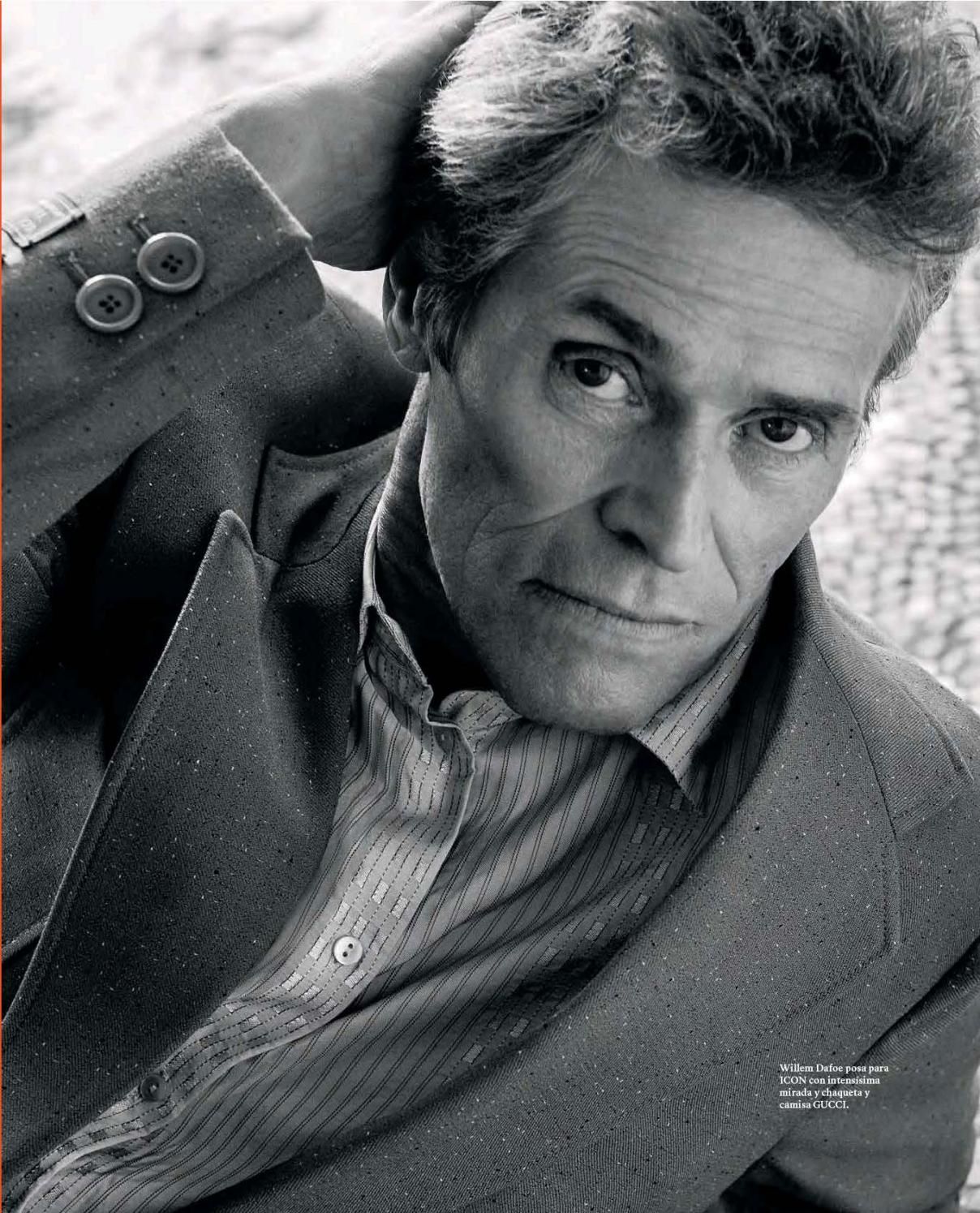 Willem Dafoe para ICON El País Magazine en foos de Michael Schwartz