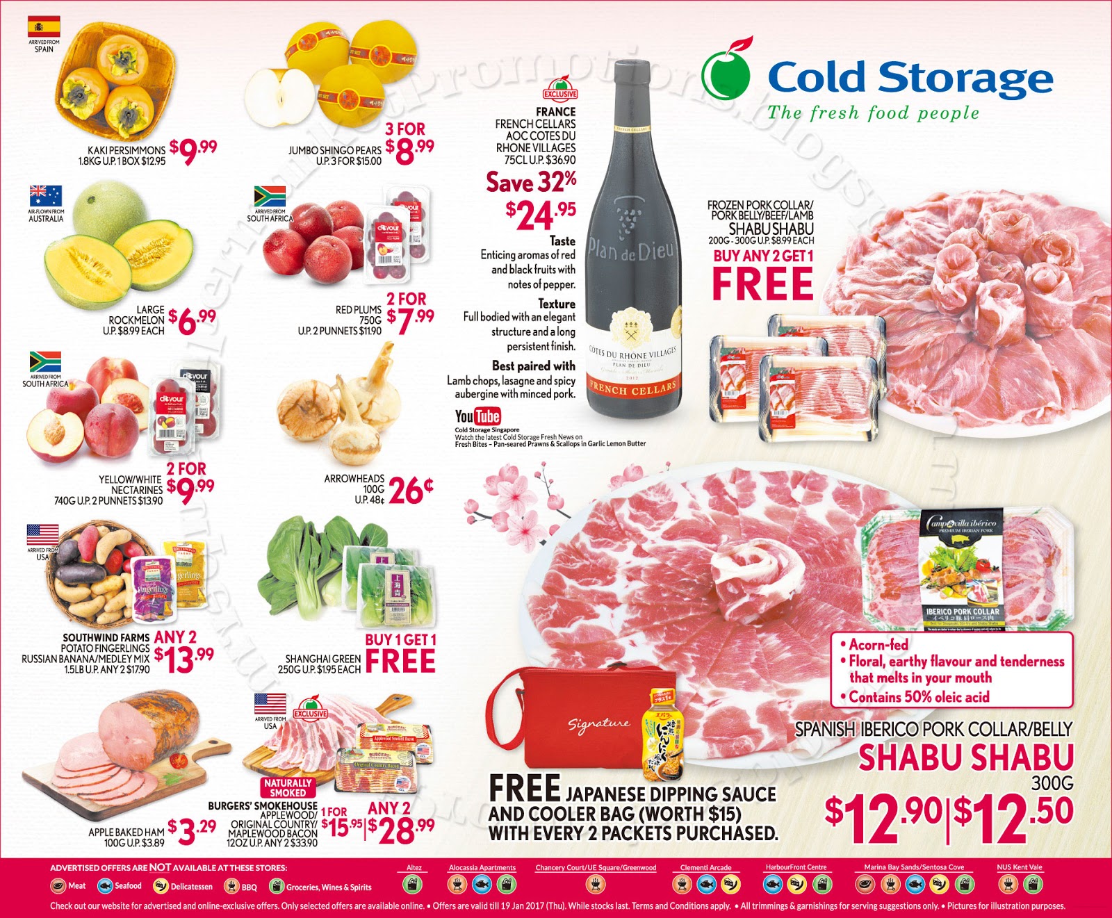 Cold Storage Weekly Promotion 13 - 19 January 2017 ~ Supermarket Promotions